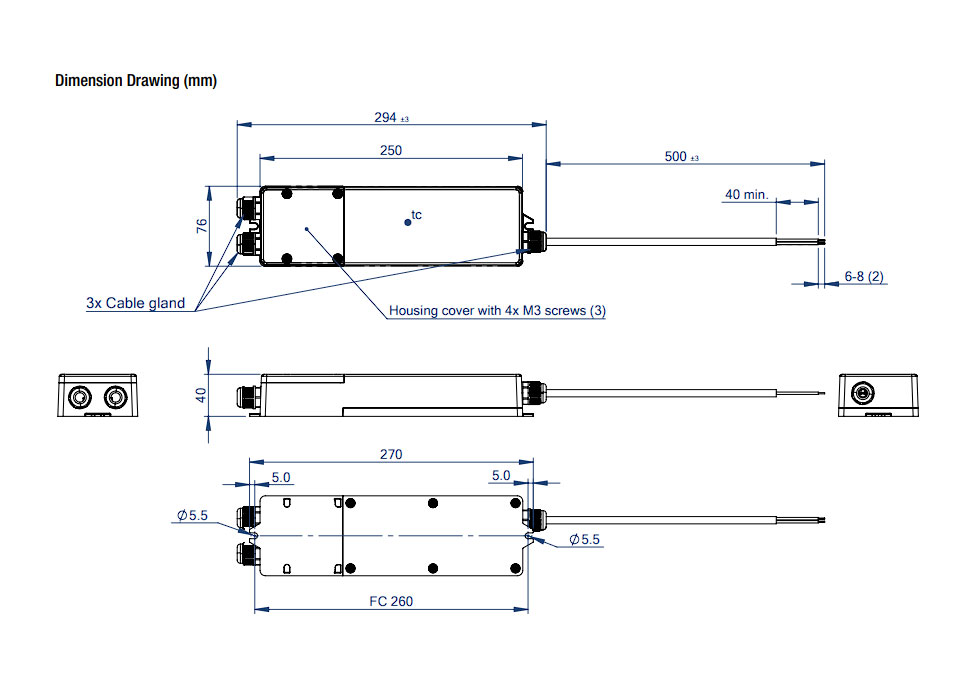 22W 24V RACV22-24SW Constant Voltage LED Driver by RECOM