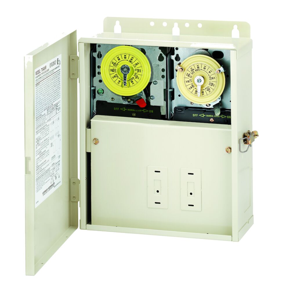 Control Panel with T104M201 & T104M Mechanisms by Intermatic