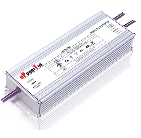 TLD-400-C210-ENU 400W 1400-2100mA NFC Programmable LED Driver by UPowerTek