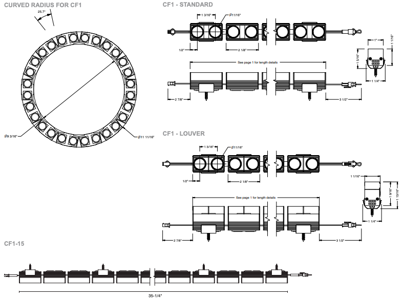 Cobra Flexible Cove RGBW a Formalighting Collection by Bruck