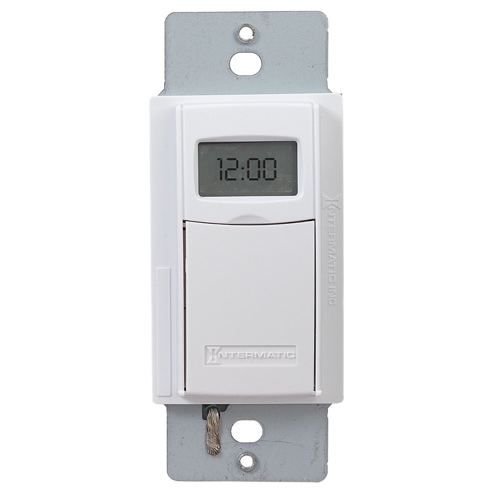 7-Day Heavy-Duty Programmable Timer, 120-277V, White Finish by Intermatic