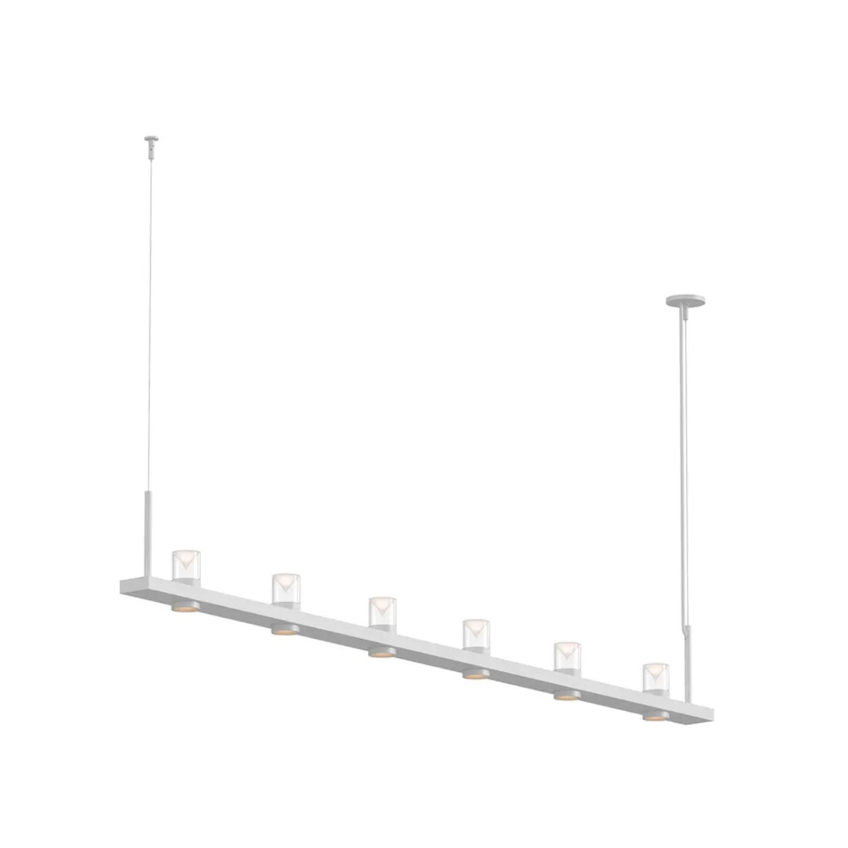 8' Intervals Linear Beam Pendant by Sonneman
