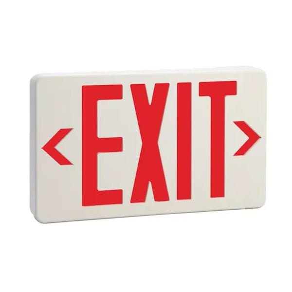 EMG-EXE-WH-RG 2.9W Emergence Series, Red/Green Letters, White ...