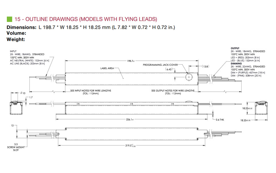 PLB50W-1200-38 Programmable Constant Current LED Driver by ERP Power