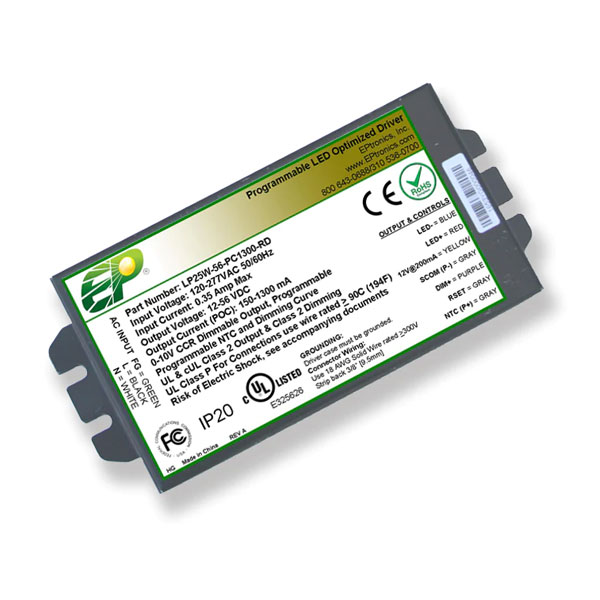 25W LP25W Series Programmable Constant Current AC/DC LED Driver by ...