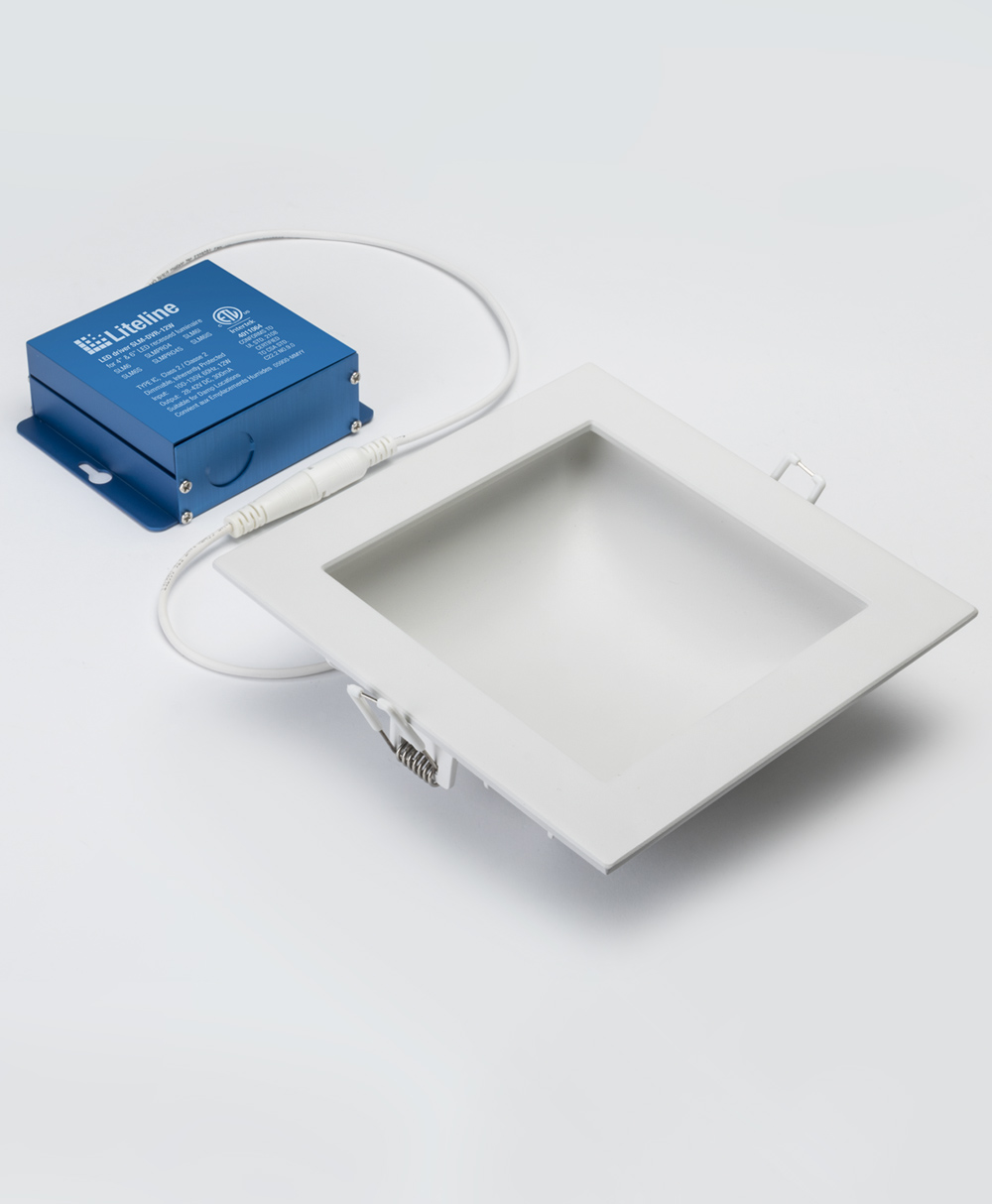 6" SlimLED Indirect Square Recessed Downlight by Liteline
