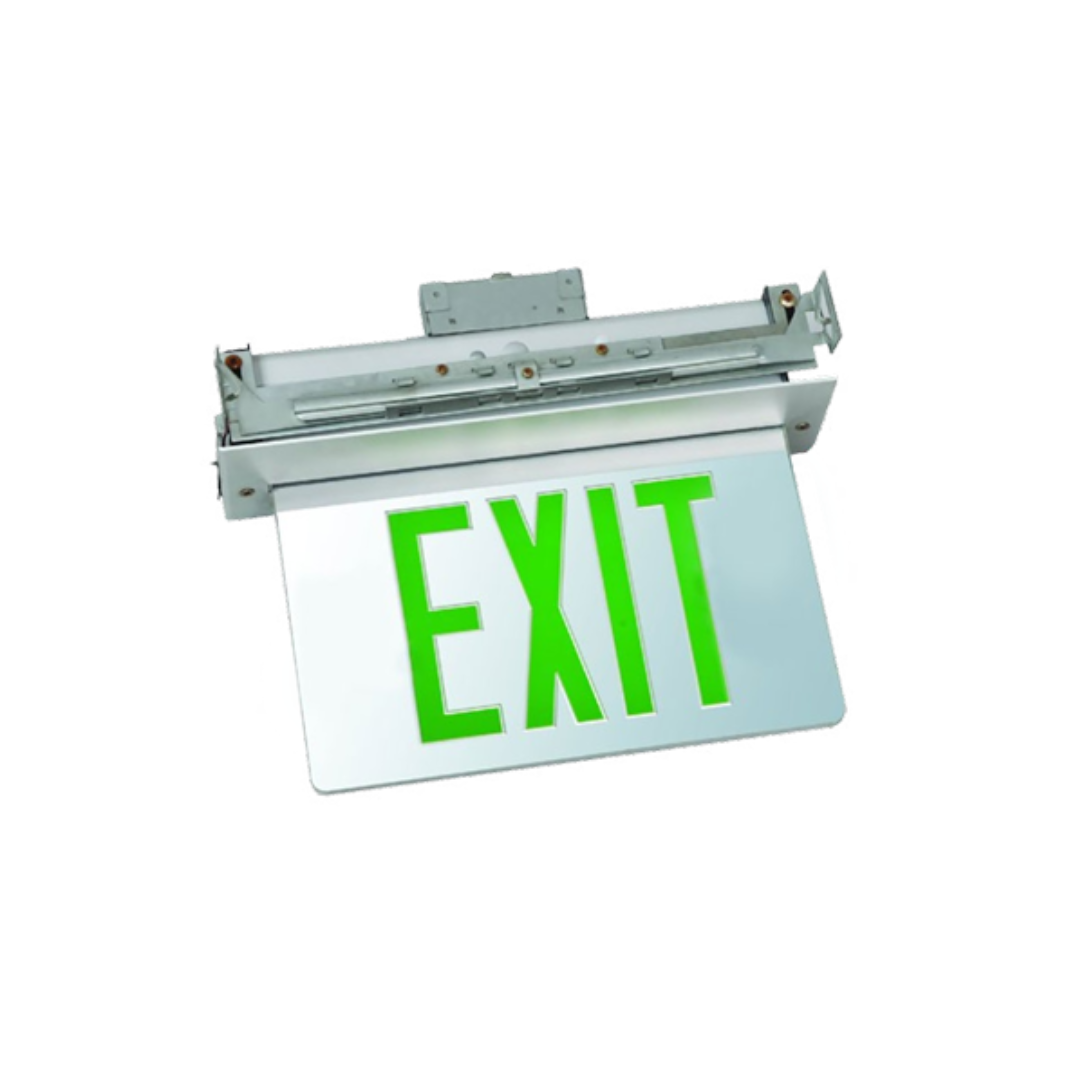 Exit & Emergency Series EXE Edge-Lit Exit Sign by ILP