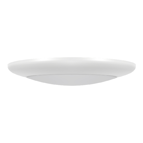 4" DDX Series Surface Mount LED Dome Downlight, 10W, 120V, 5CCT Selectable, White Finish by ...