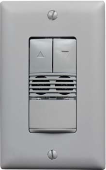 DW-311-347-W, 0-10V Dual Tech. Wall Switch Occ. Sensor, 347V, White ...
