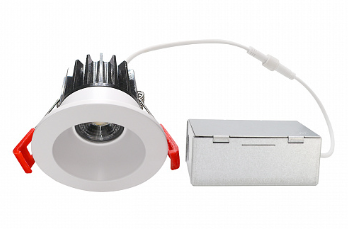 ASD-CD-PR-MV-2D15AC-WH 2" Round 15W LED Downlight CCT Selectable White Finish by ASD