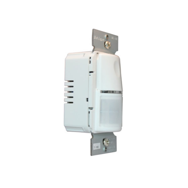 WS-301-347-W, PIR Wall Switch Occupancy Sensor, 347V, White Finish By ...