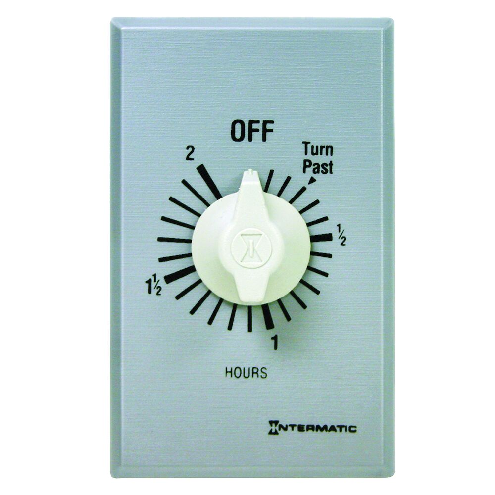 FF Series, Spring Wound Countdown Timer, Commercial, 125-277V, SPDT, 2 ...