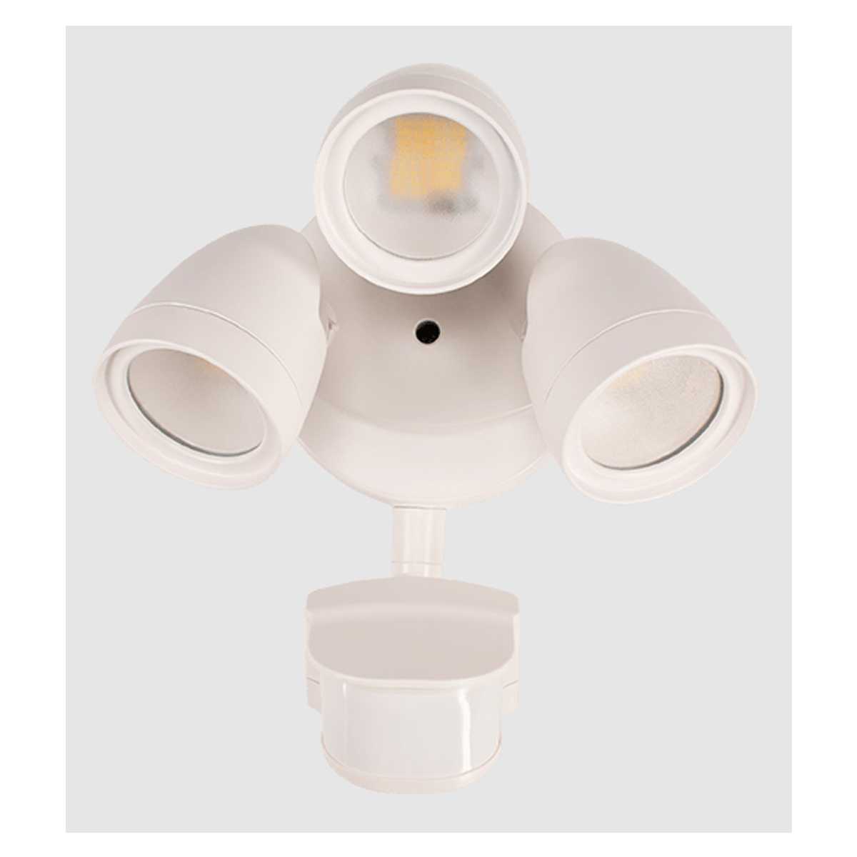 38.7W 3-Head Security Light with Lumen Boost and Selectable CCT by ETI