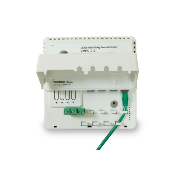 LMRC-212 Digital Room Controller, Dual Relay, 0-10V Dimming by Wattstopper