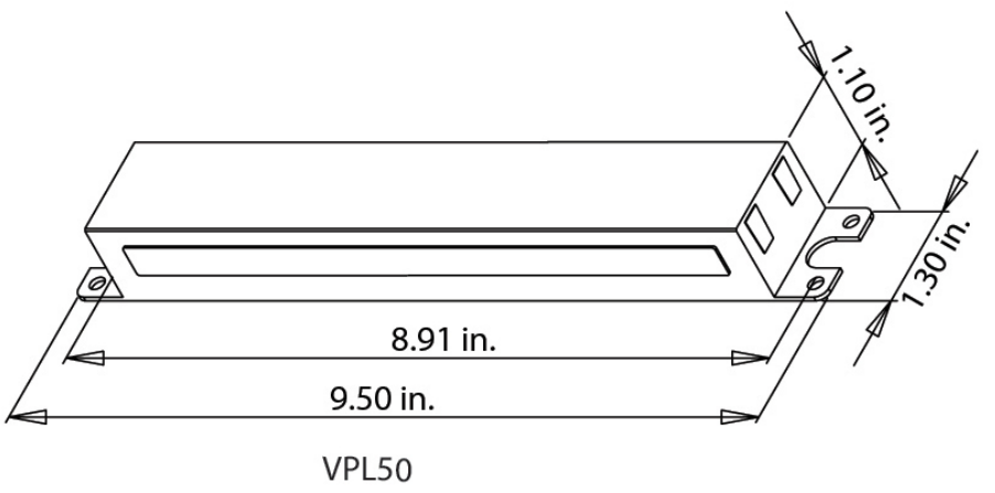 VPL50-2C-025/036/050 Constant Current Output Selectable LED Driver by Espen