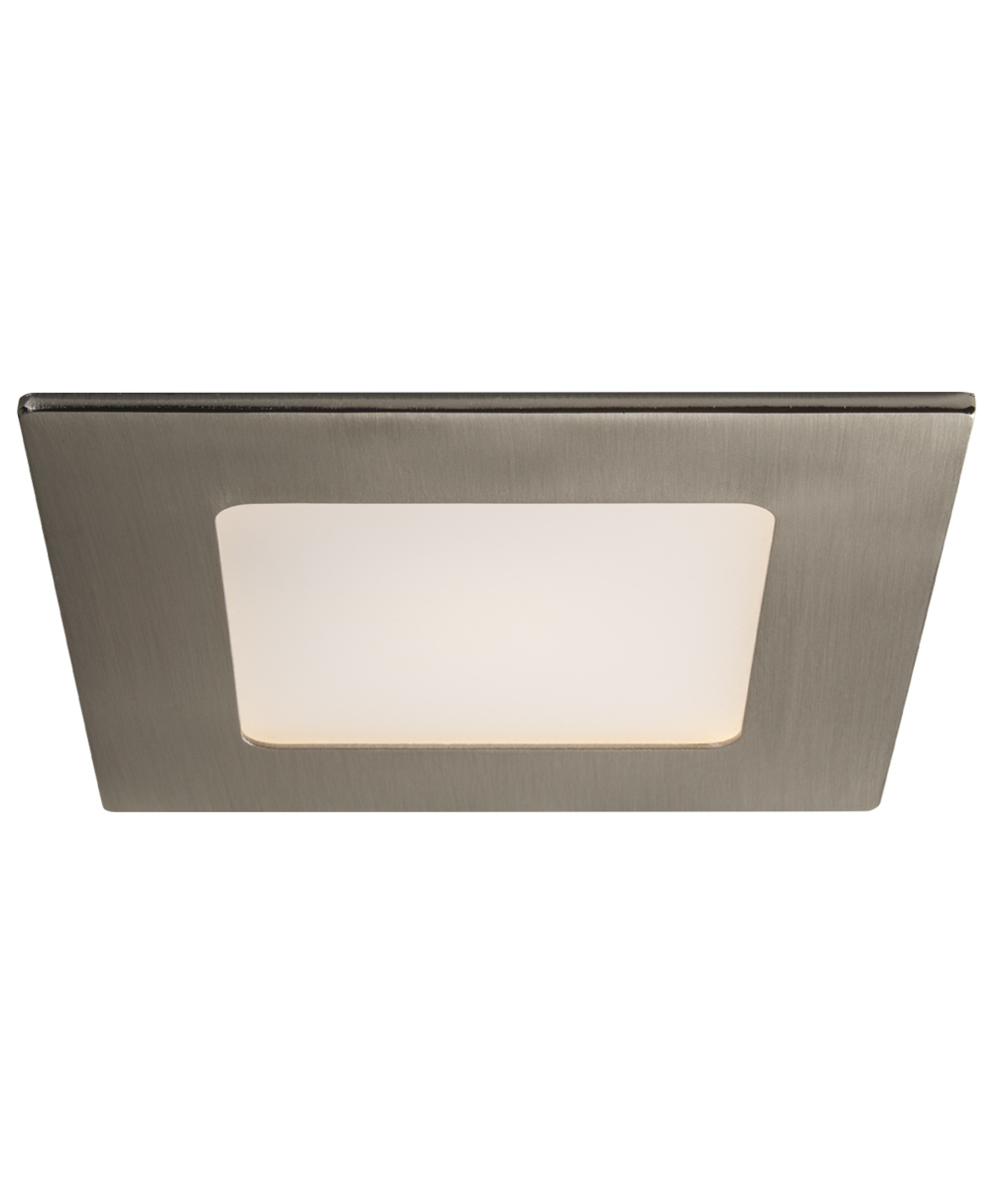 4" Square LED Slim Profile Recess Retrofit Downlight by Liteline