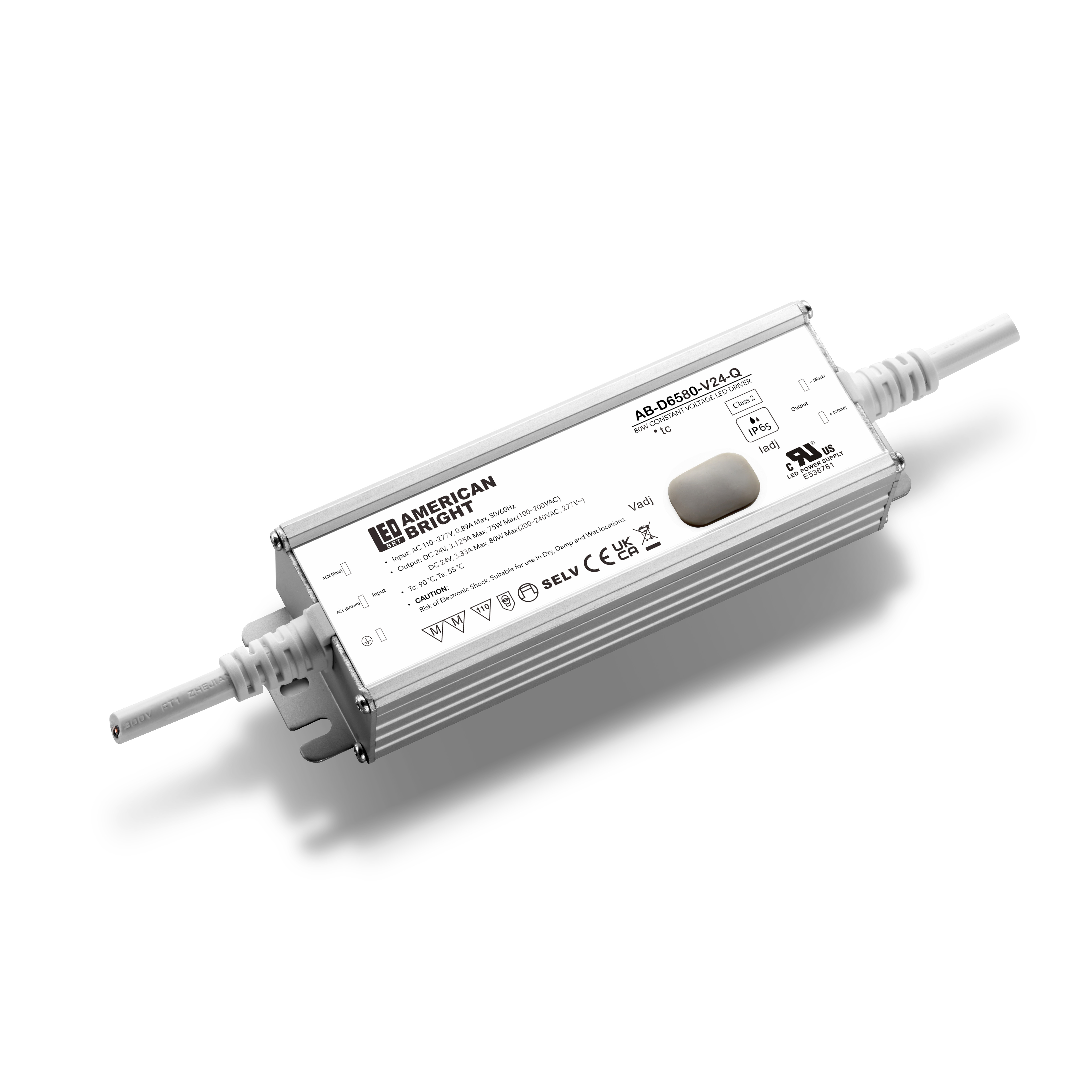 AB-D65240-V12-Q - Constant Voltage 216W, 12V by American Bright LED
