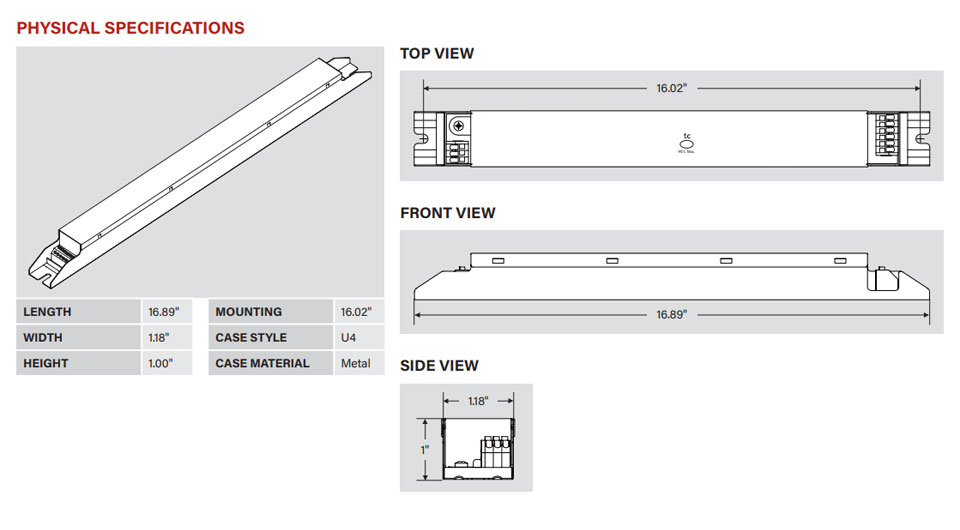 KTLD-85-UV-SC2600-56-VDIM-U4/USB 85W Constant Current Programmable LED ...