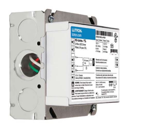 LTEA4U1UKL-AV120 40W 12V Hi-lume 1% 2-wire LED Driver by Lutron