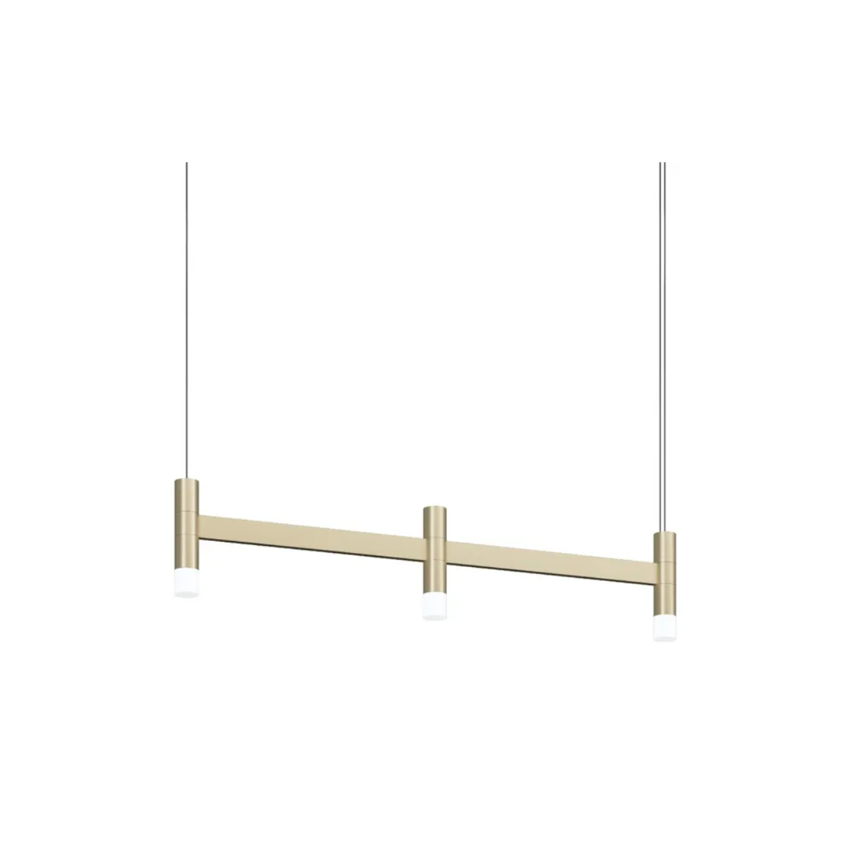 Systema Staccato 3 Light Linear Pendant by Sonneman
