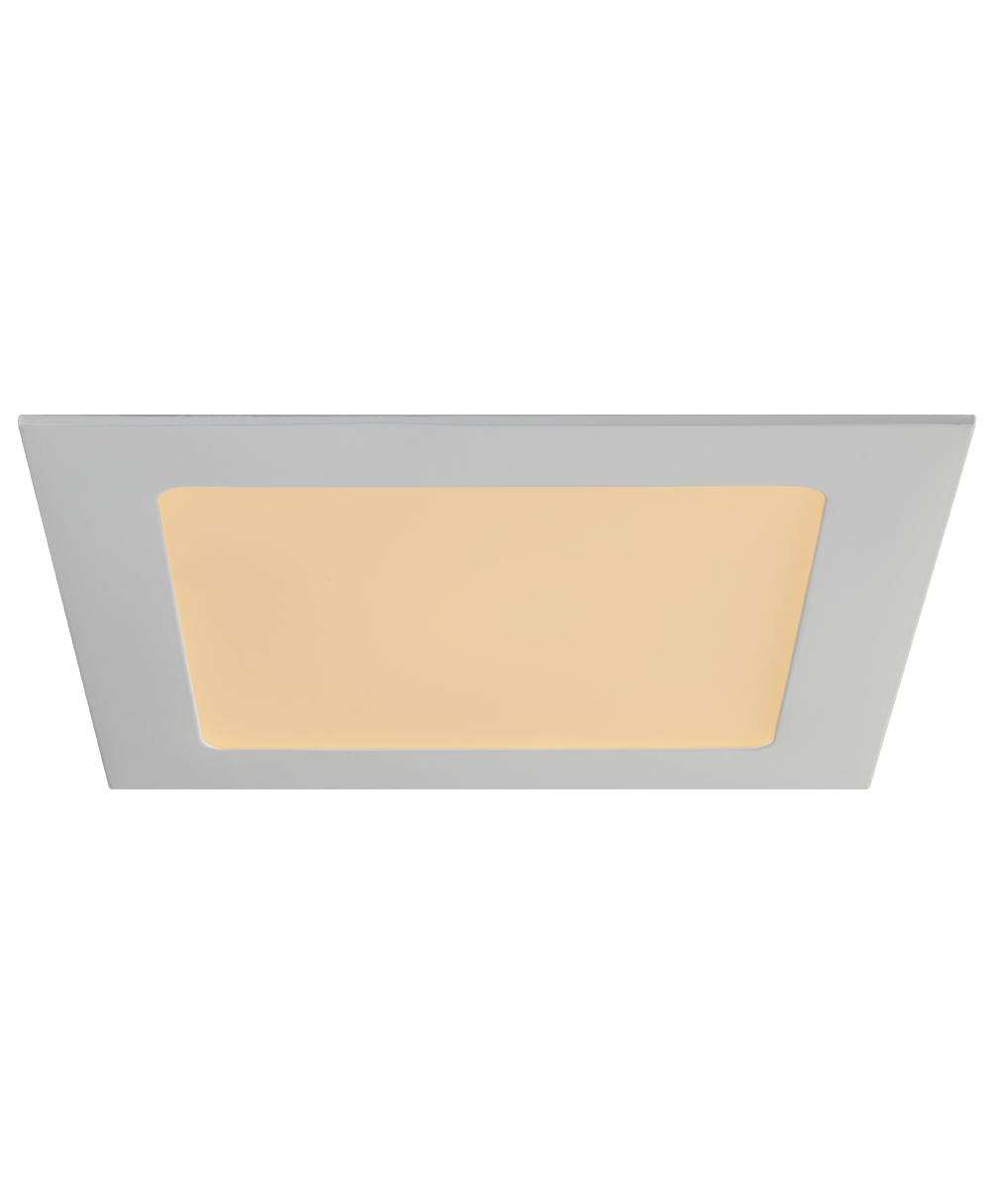 6" SlimLED Profile Dim-To-Warm Square Recessed Retrofit Downlight by ...