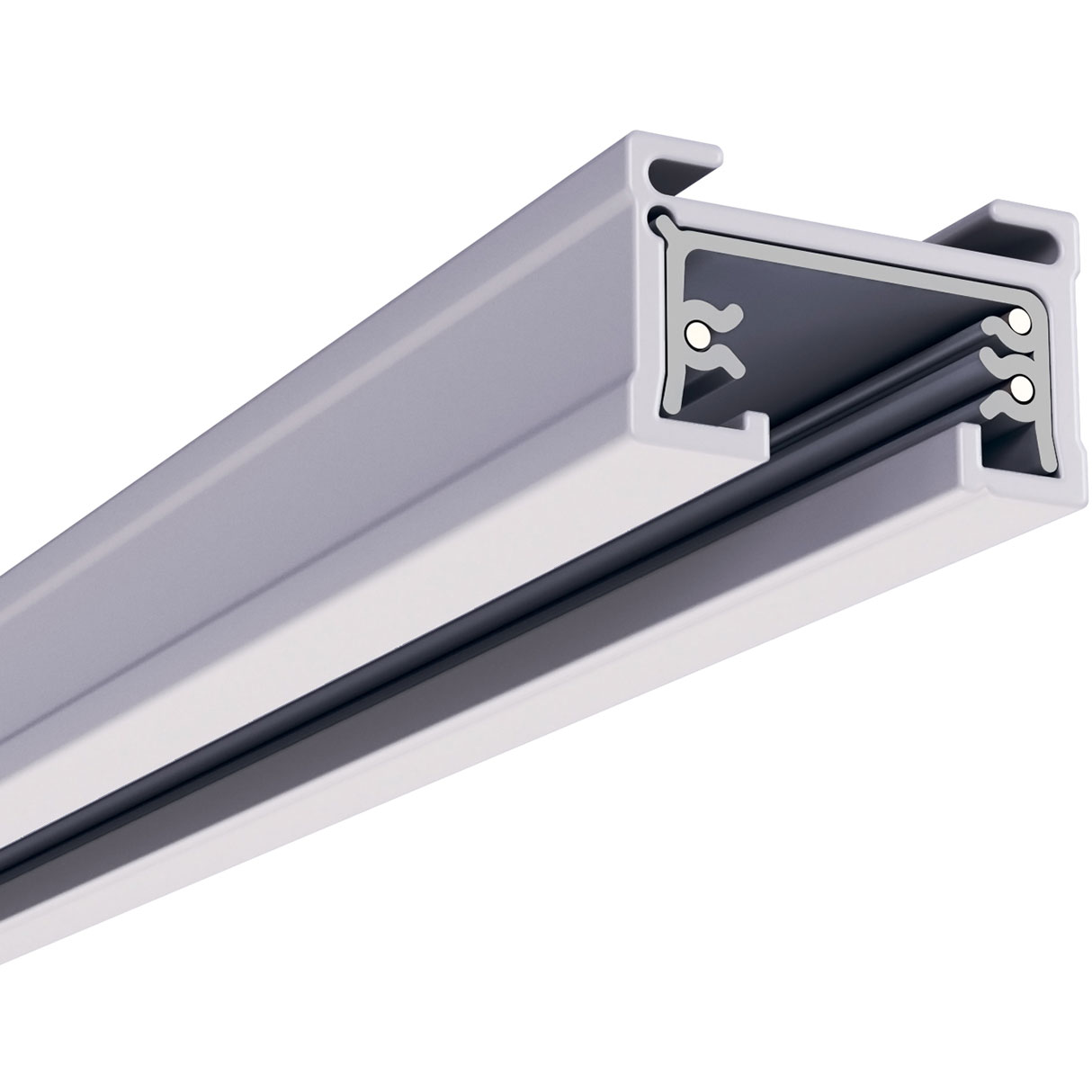 8' A-Line ATK Series 2-Circuit Low Profile Extruded Aluminum Track ...