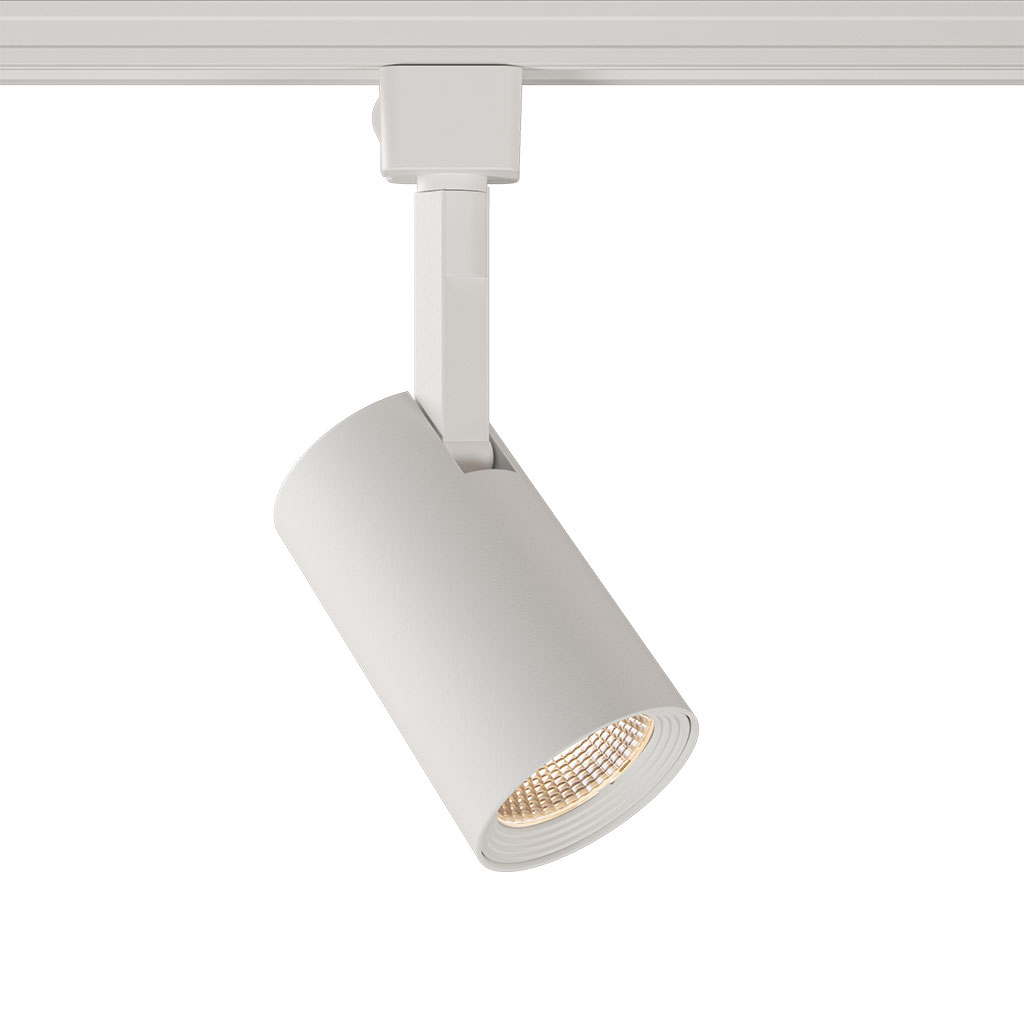 A-Line DA2012 DELTA LED Track Fixture, 38° Beam Angle, White Finish by ...